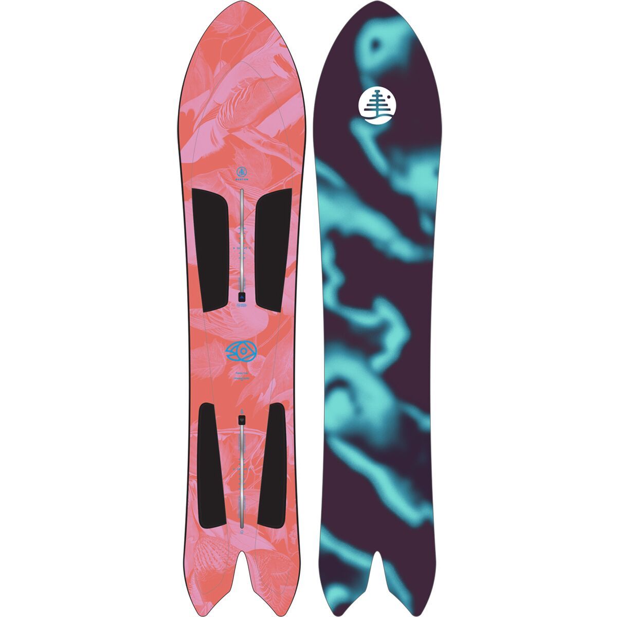 Burton Family Tree 3D Channel Surfer Snowboard - 2026 - Snowboard