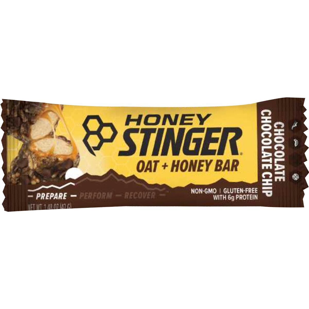 Honey Stinger Oat and Honey Bar - 12-Pack - Bike