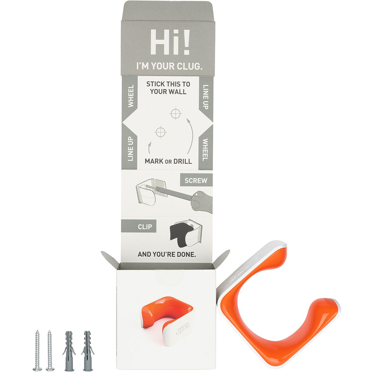 Hornit CLUG Plus Bike Storage Rack - Bike