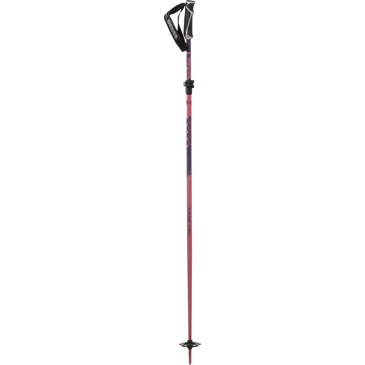 K2 FlipJaw Freeride Adjustable Ski Poles - Ski