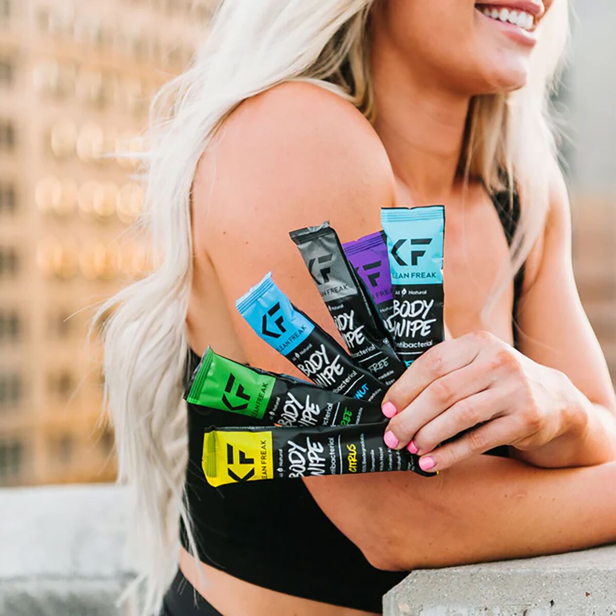 Klean Freak Body Wipes Trial - 6-Pack - Bike