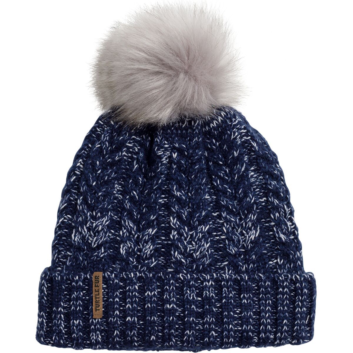 Turtle Fur Pom Beanies | Level Nine Sports