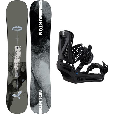 Burton Instigator Camber Snowboard + Genesis Re:Flex Binding - Snowboard