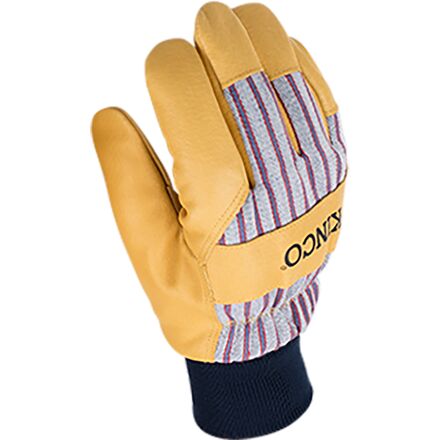 Kinco 1927KW Lined Premium Grain Pigskin Palm Glove + Knit Wrist ...
