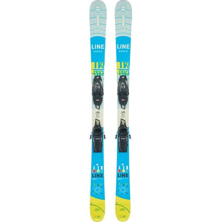 Line Wallisch Shorty Ski + FTD 4.5 Binding - 2024 - Kids' - Ski