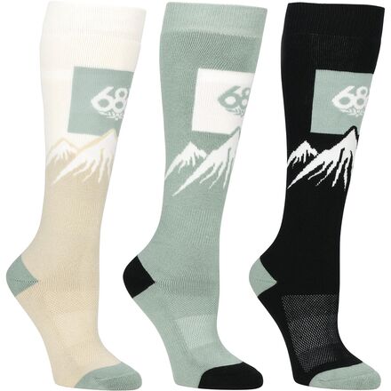 686 Peak Sock - 3-Pack - Women's - Men
